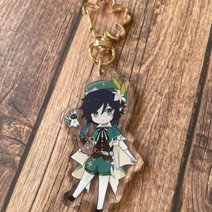 Genshin Impact: Venti Lanyard & Keychains - Etsy
