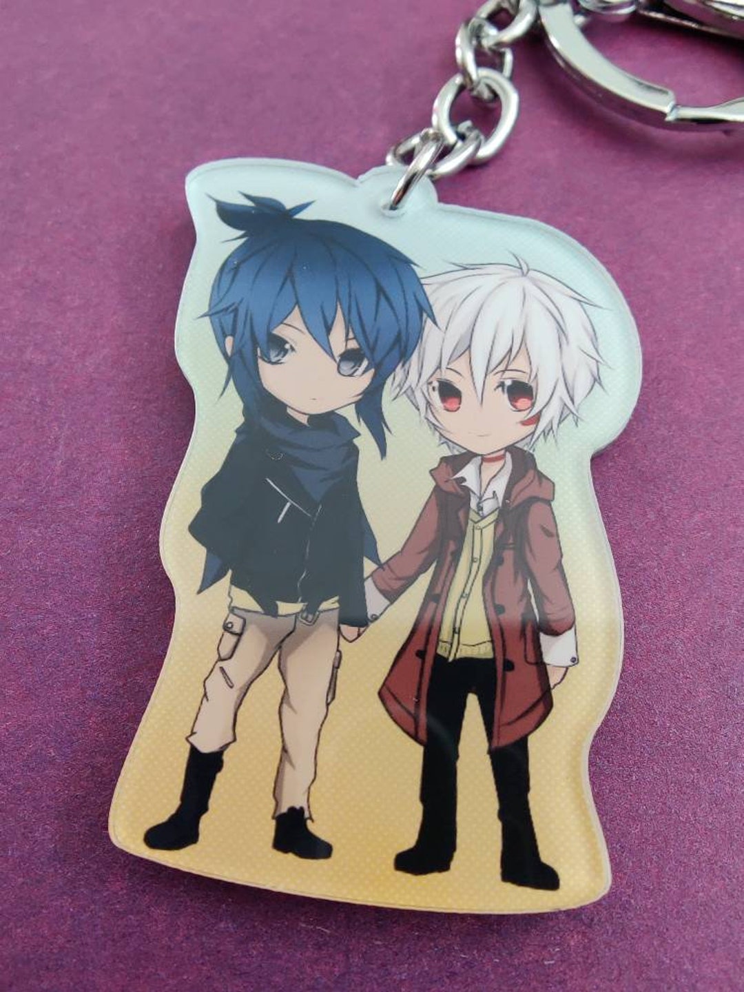 No. 6 - Nezumi & Shion Keychain - Etsy