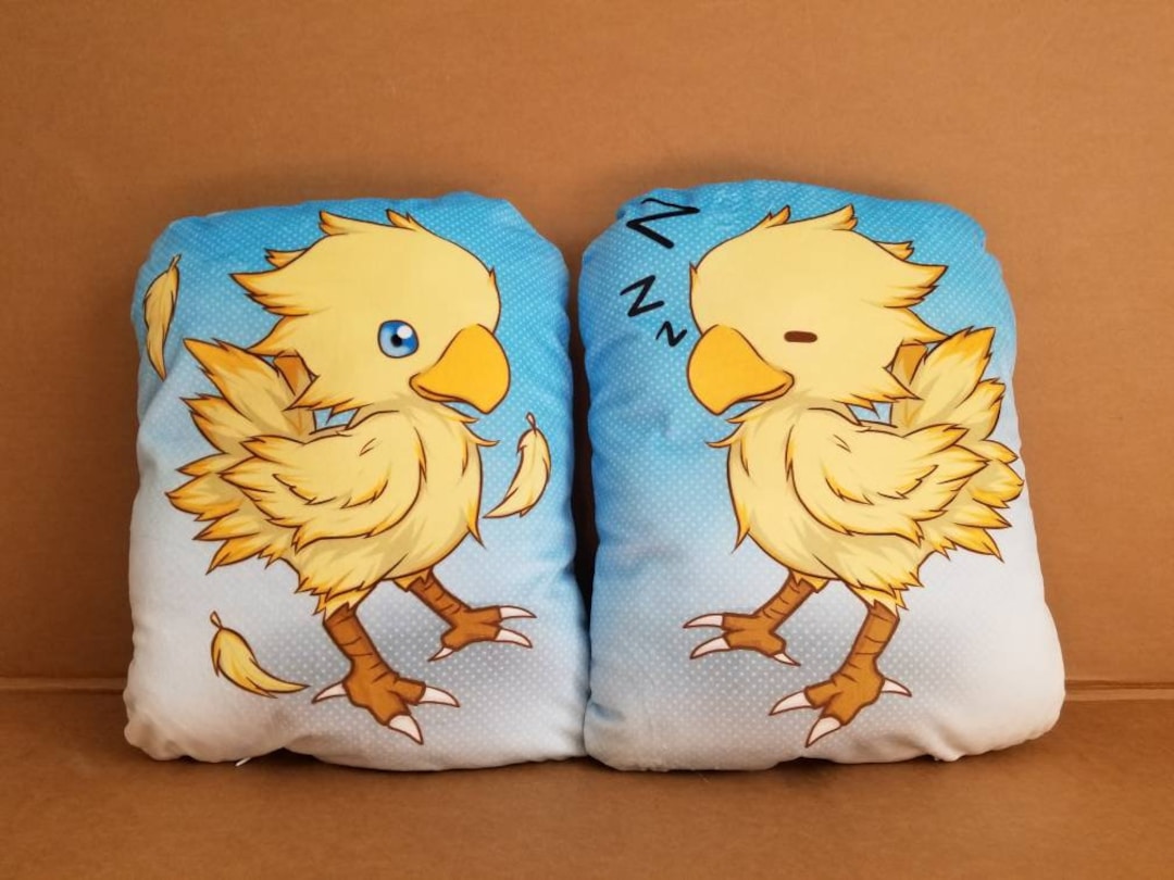 Final Fantasy: Chocobo Pillow - Etsy