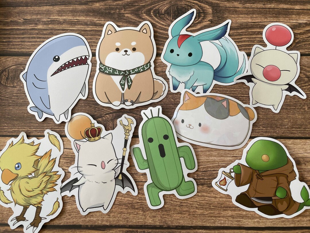 Final Fantasy Stickers - Etsy