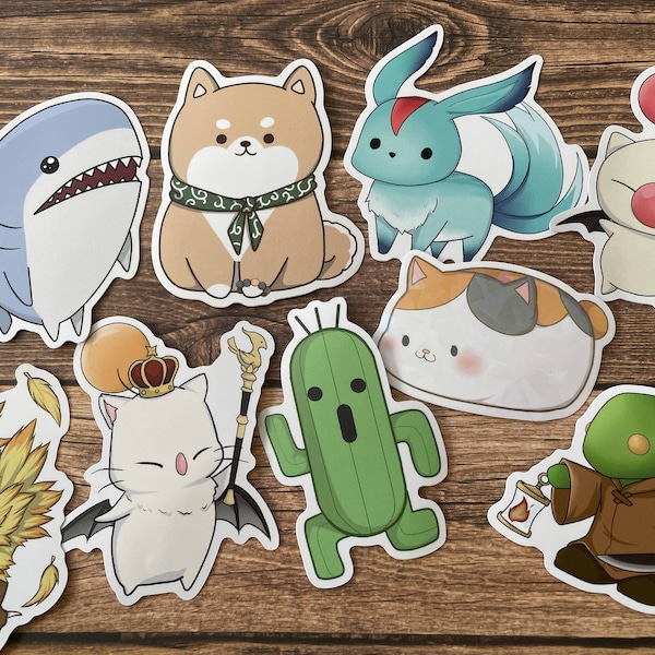Fantasy Stickers - Etsy
