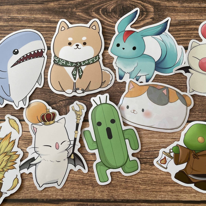 Fantasy Stickers - Etsy