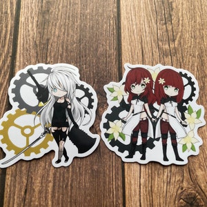 Nier: Automata Vinyl Stickers - Etsy
