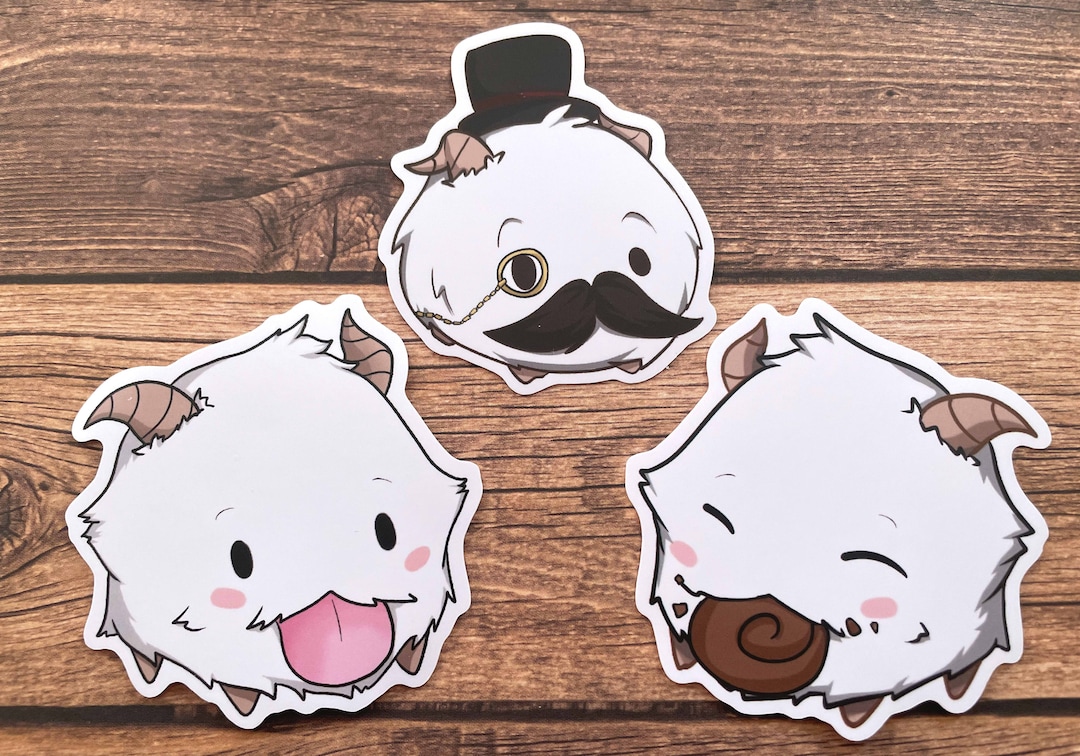 Poro Sticker Set - Etsy