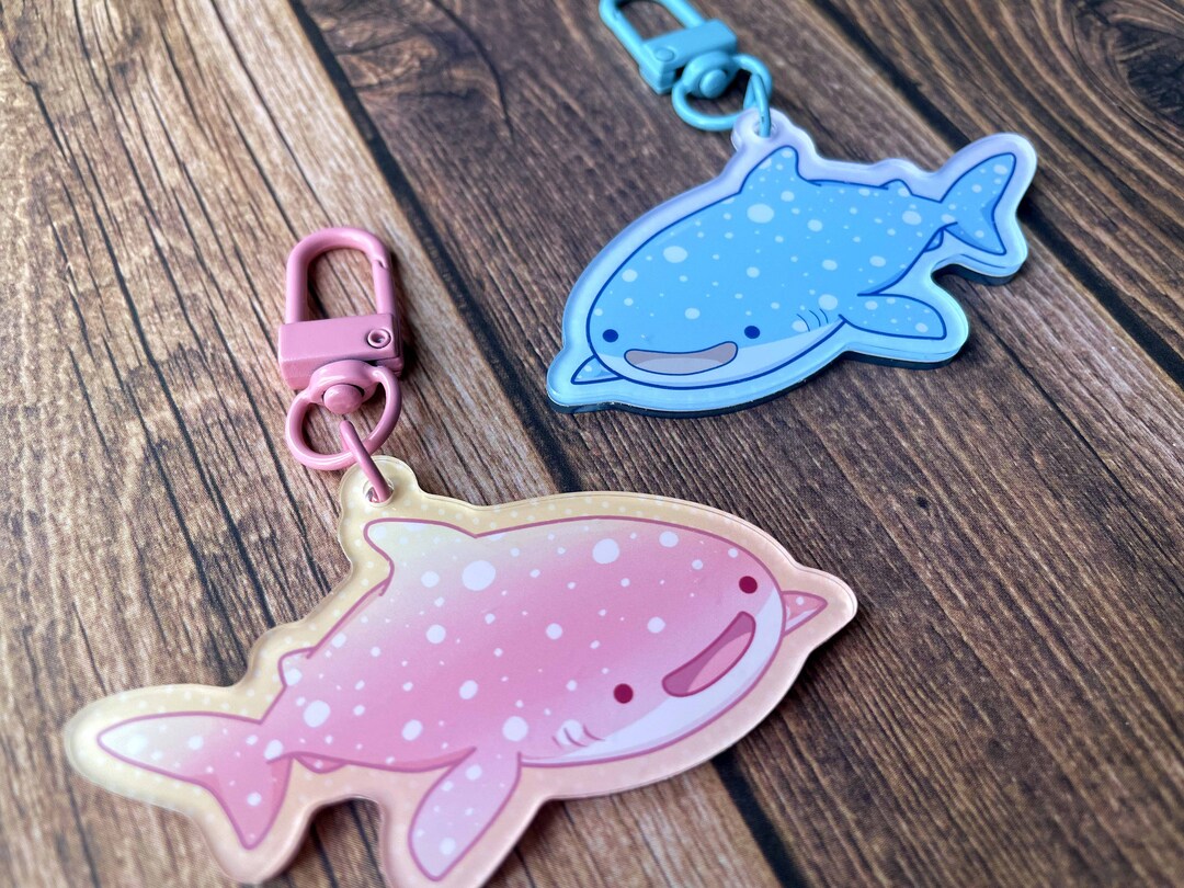 Whale Shark Keychains - Etsy