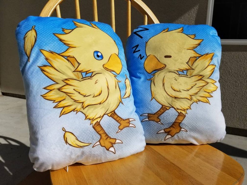 Final Fantasy: Chocobo Pillow - Etsy Canada