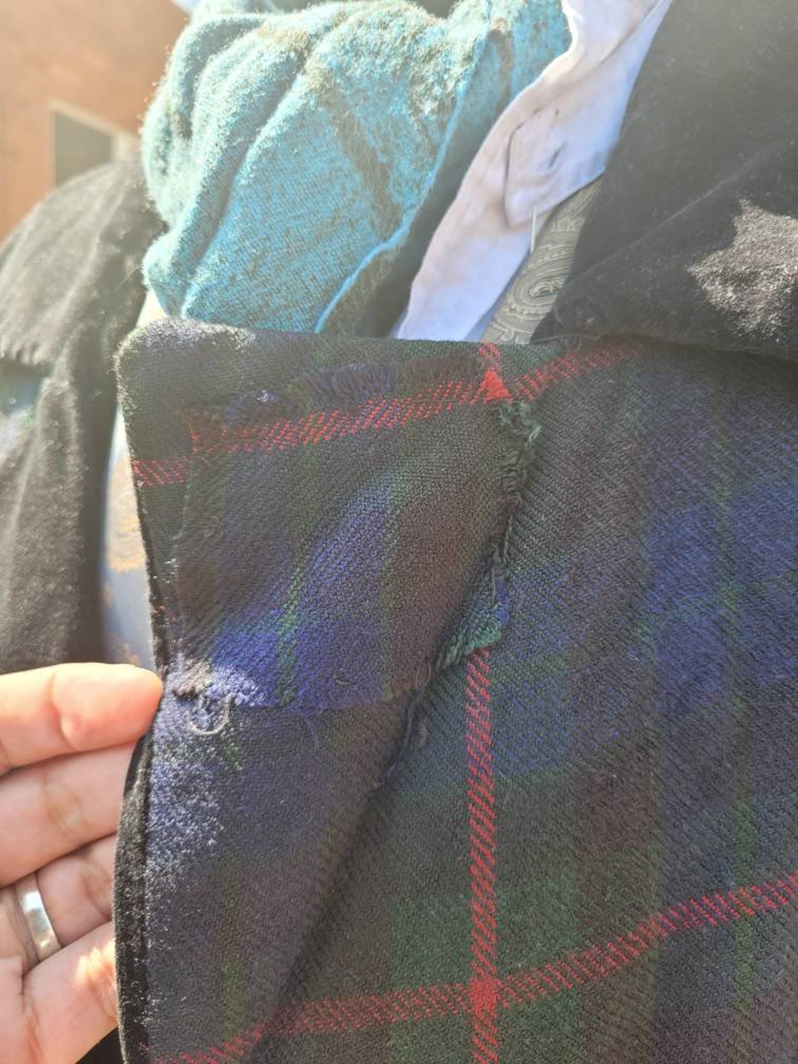 Sherlock Holmes Tartan Replica Frock Coat Hand Stitched Frog - Etsy UK