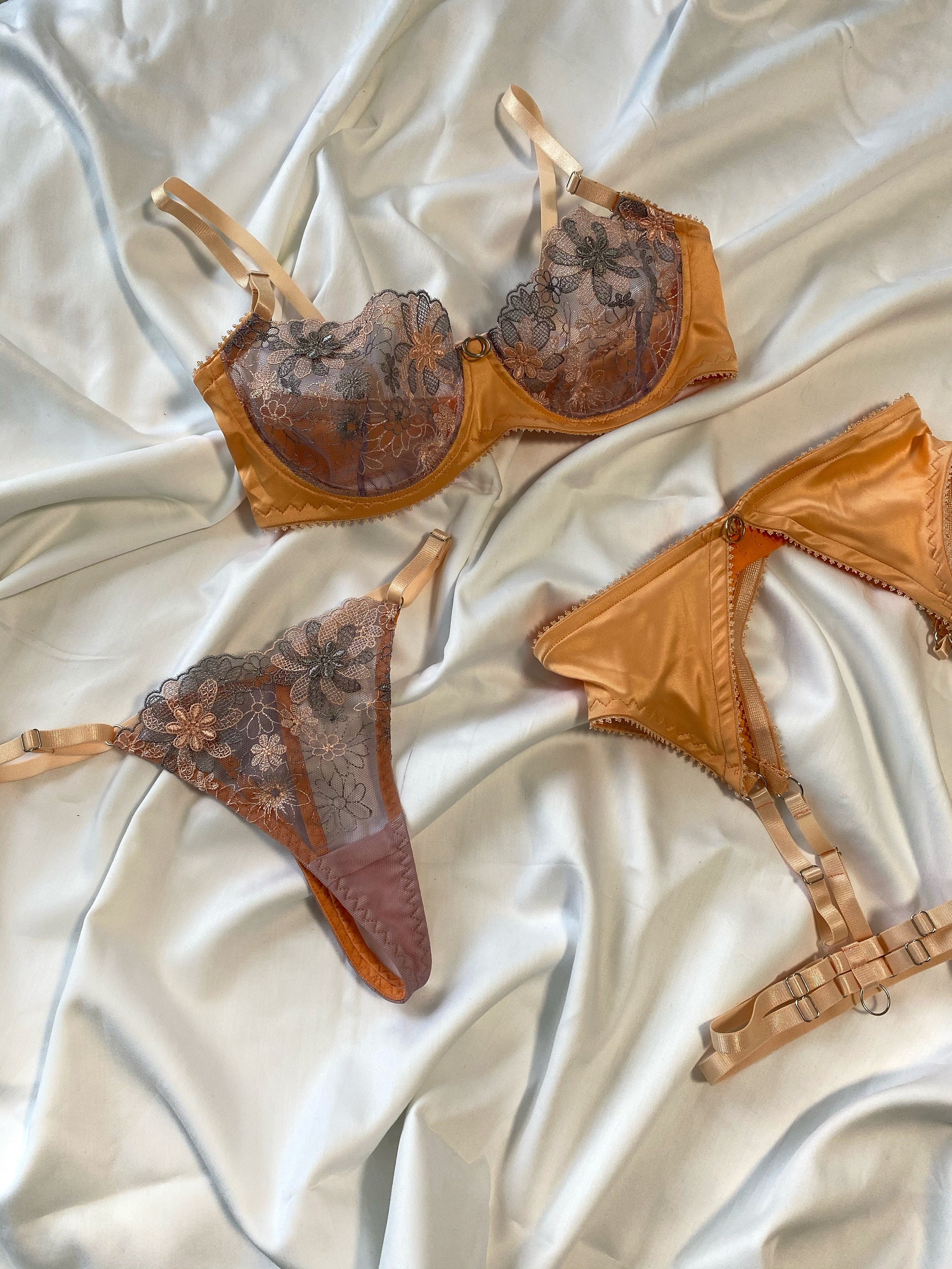 Honeymoon Lingerie Bridal Lingerie Set Wedding Night Lingerie Bridal