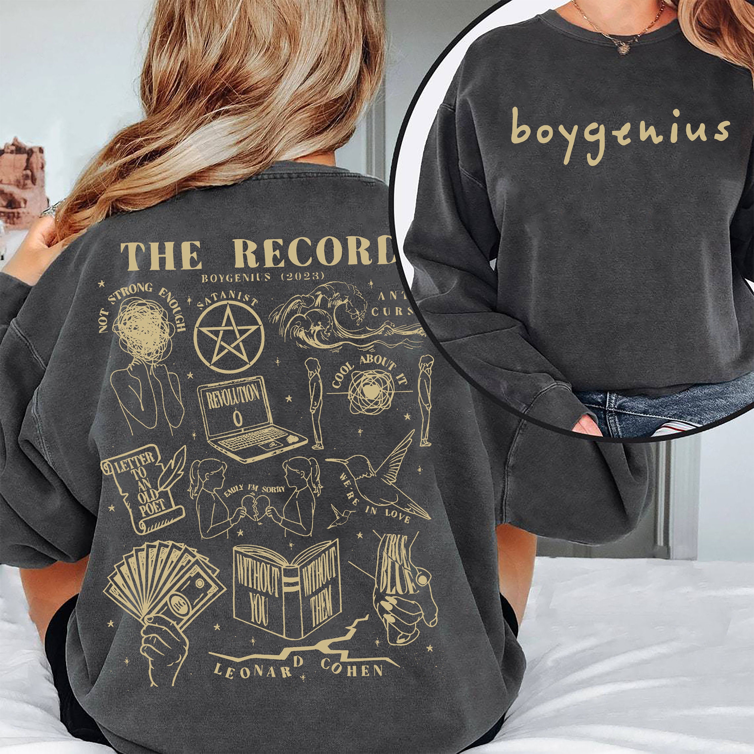 Vintage Boygenius Png, Boygenius Tour Png, Indie Rock Music Tour 2024 ...