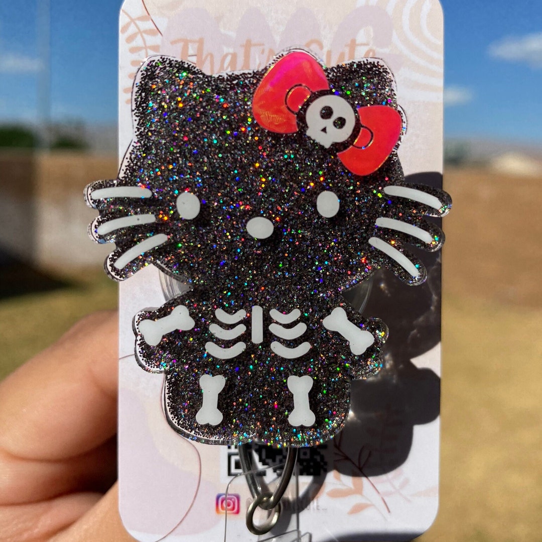 Skeleton Hello Kitty - Etsy