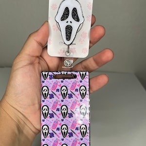 Ghostface scream Badge Buddy - Etsy