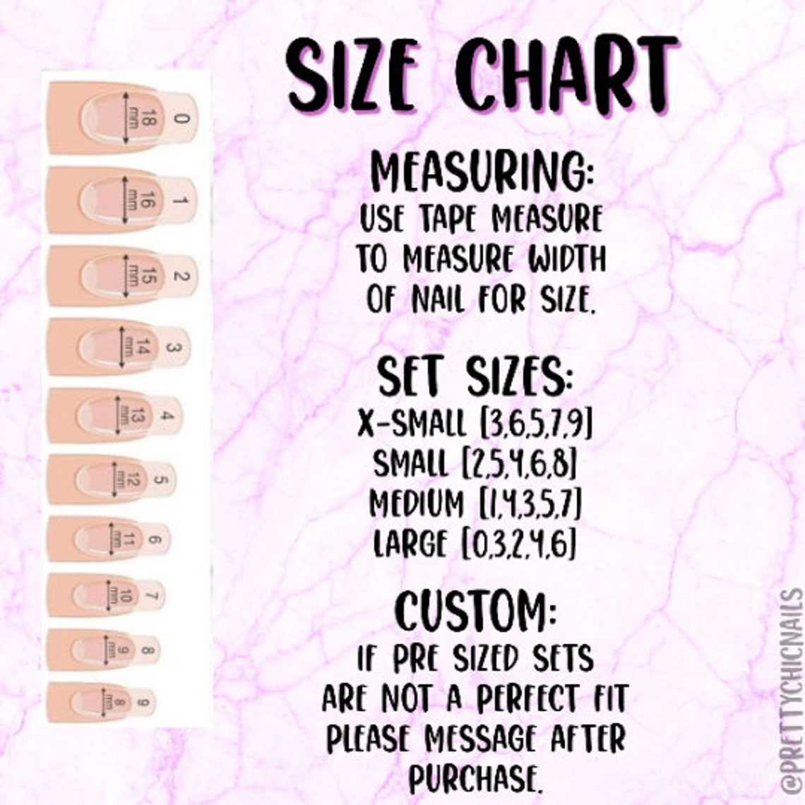 New Beginnings Nail Set - Etsy