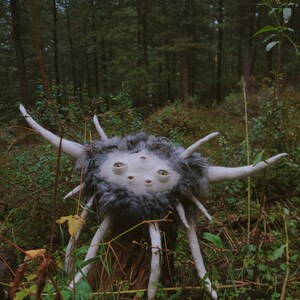 Felted Wool Art Doll - Creepy Cute - Collector Doll - Fantastic Animal ...