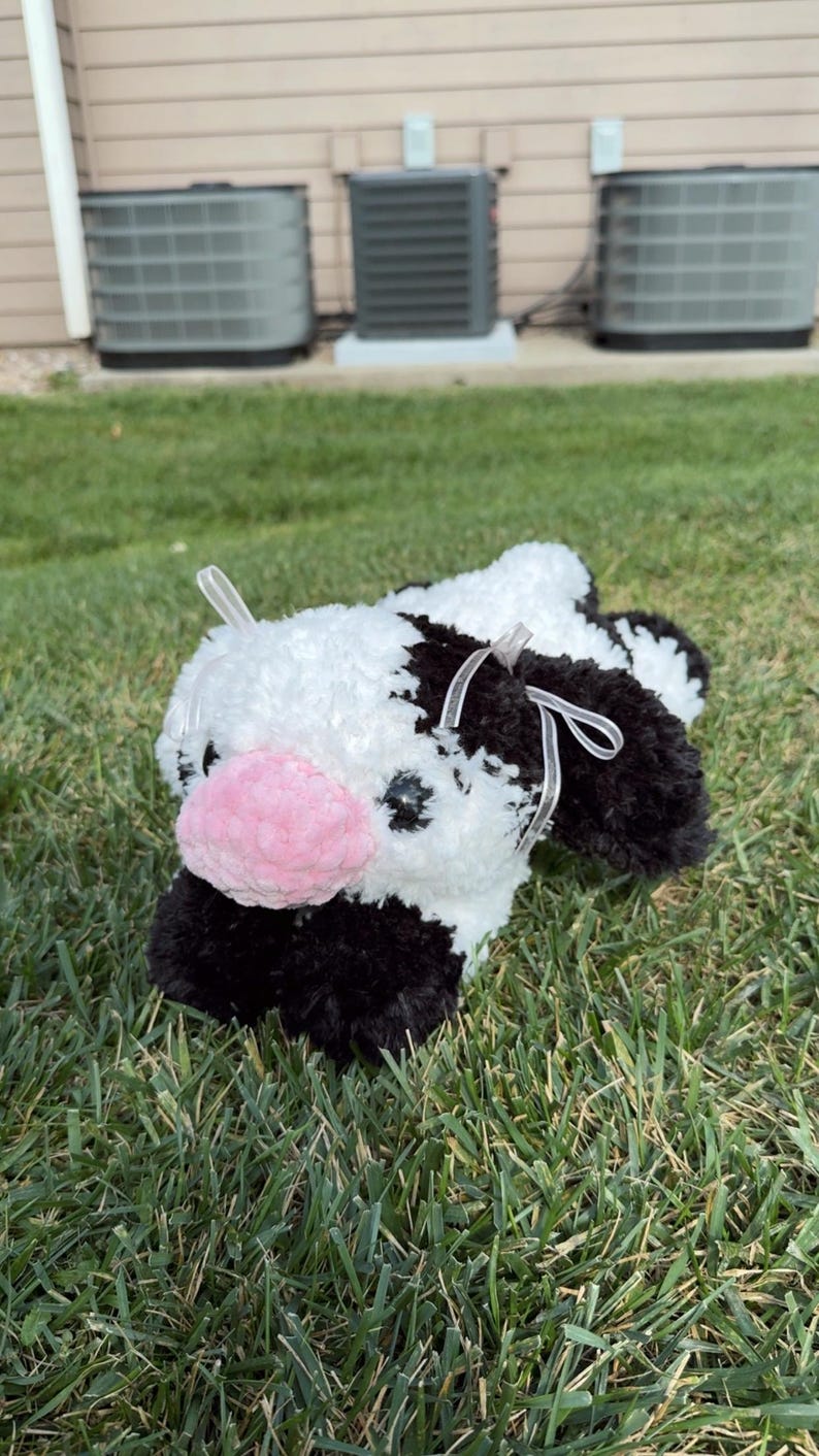 COW Crochet Pattern Intermediate Cute Amigurumi Plushie - PDF Floppy ...