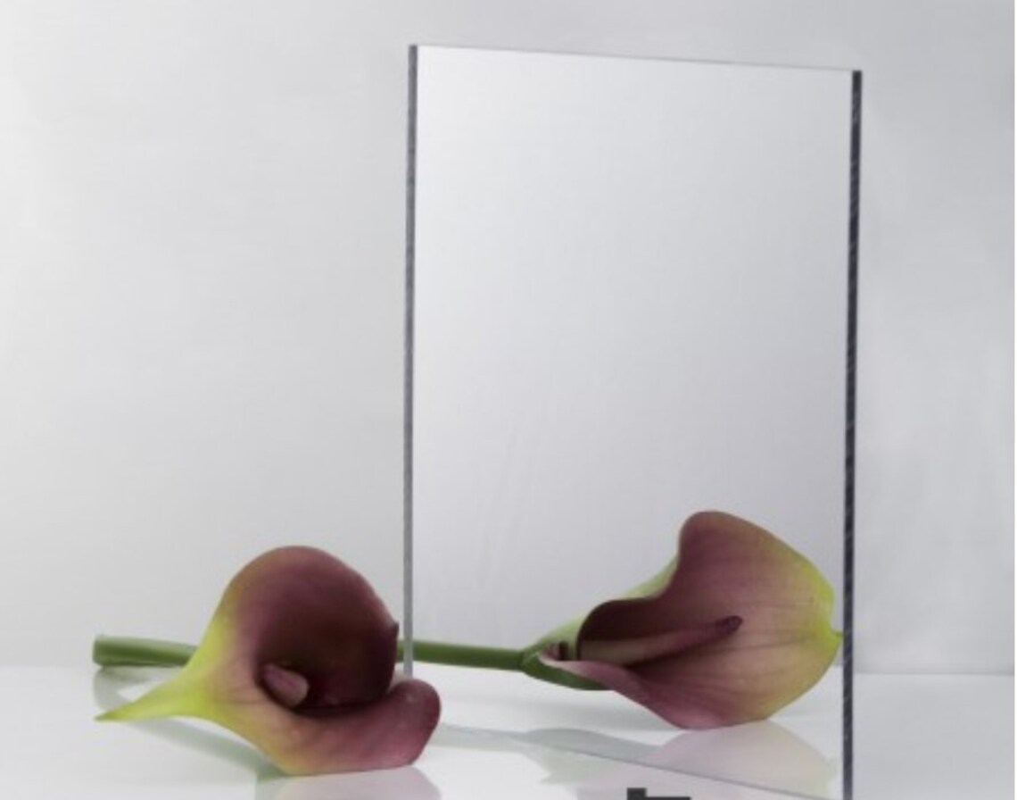 Mirrored Acrylic Perspex Personalised Welcome Sign A2 Vinyl Calligraphy ...