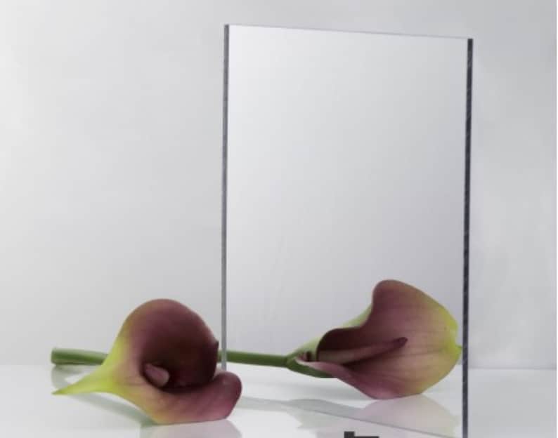 Mirrored Acrylic Perspex Personalised Welcome Sign A2 Vinyl Calligraphy ...