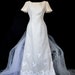 169 - Praise to Elegance Vintage Wedding Dress Lorenzo Riva/sheath ...
