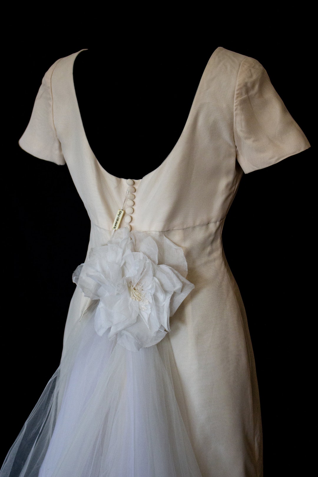 169 Praise to Elegance Vintage Wedding Dress Lorenzo Riva/sheath Dress ...