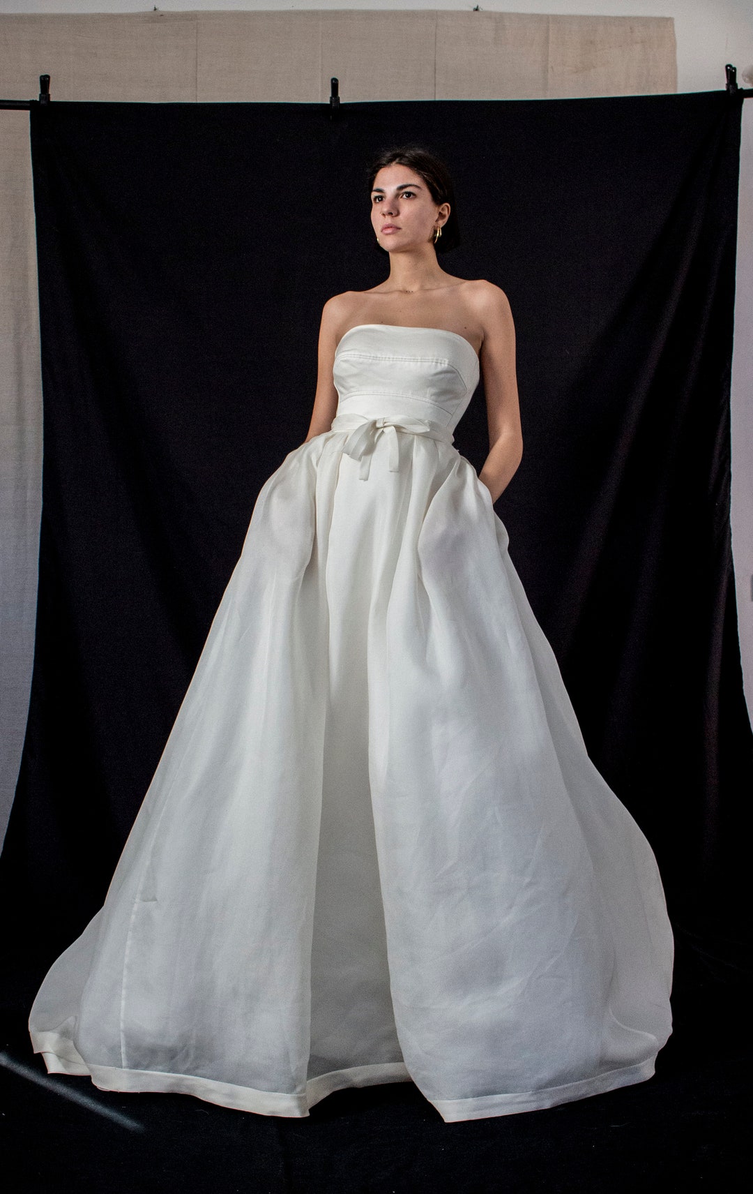 181 - A Cream White Cloud Vintage 2000 Wedding Dress/princess Model ...