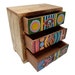 Hand Painted Wooden Jewellery Box | Jewellery Chest | Three Drawers ...