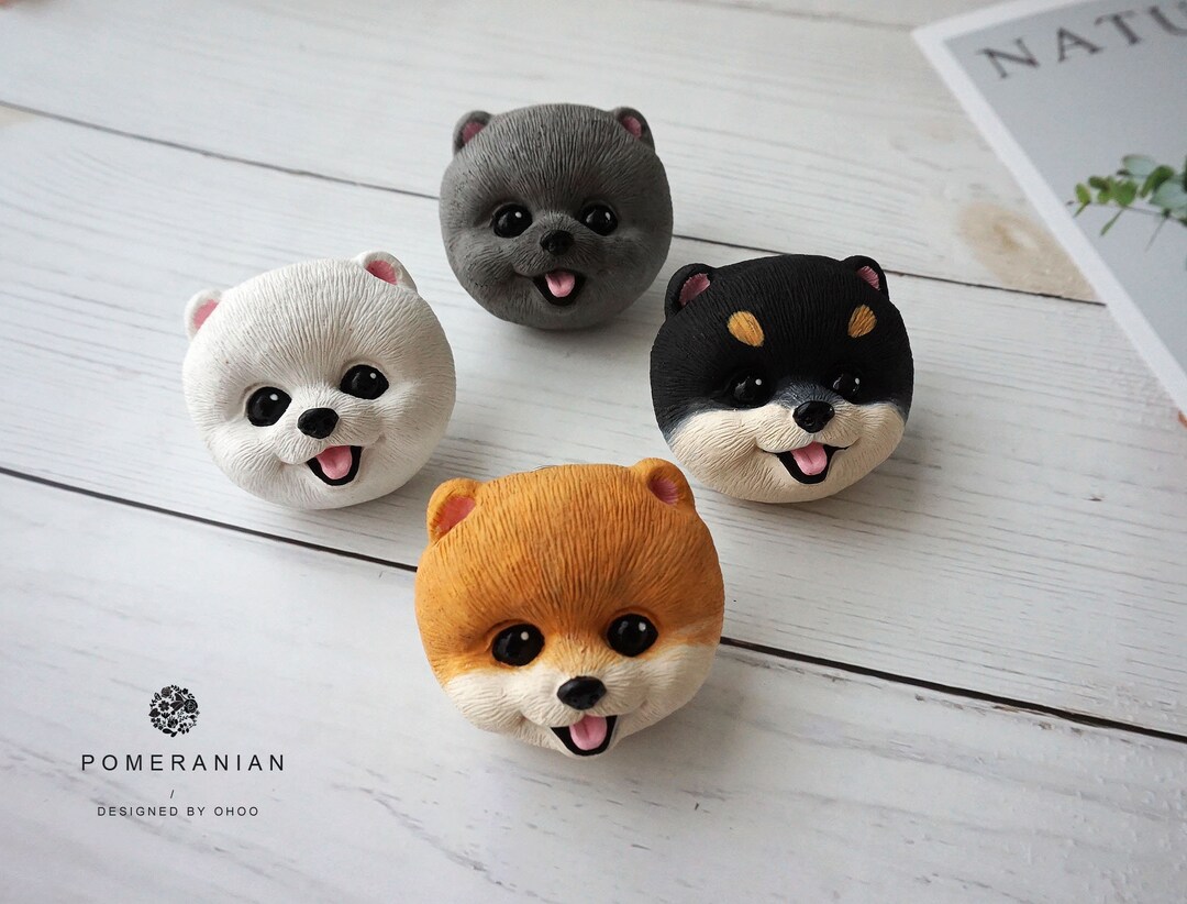 Pomeranian, Shiba Car Air Freshener, Custom Color, Car Accessories, Car ...