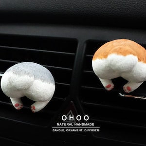 Pet Butt - Car Air Freshener, Corgi Butt Car Accessory, Cute Scented ...