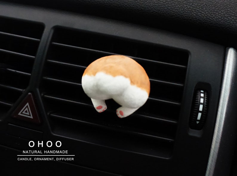 Pet Butt - Car Air Freshener, Corgi Butt Car Accessory, Cute Scented ...