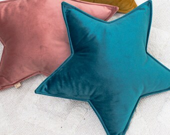 Blue Star Pillow | Etsy