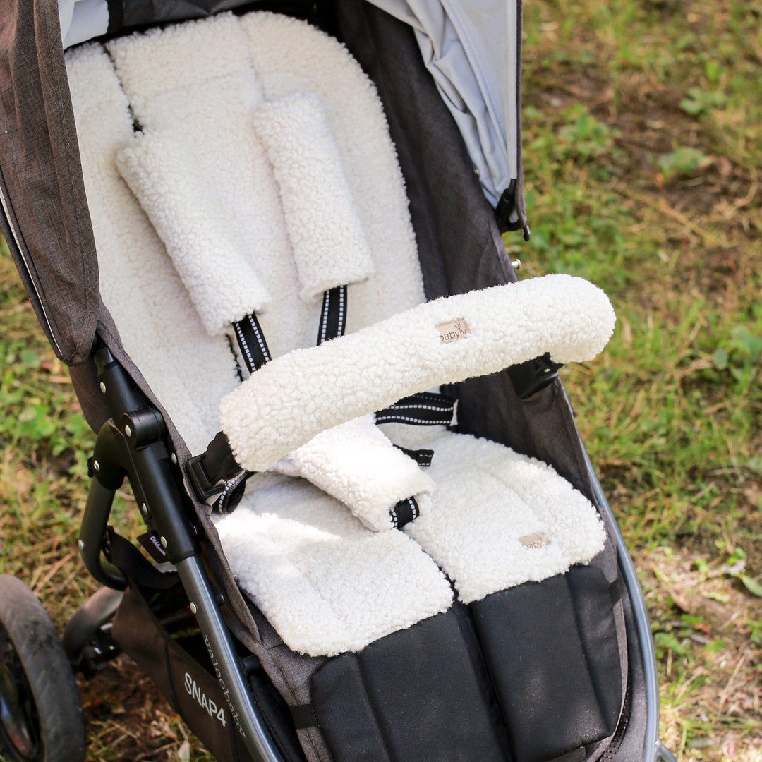 Baby Stroller Liner Pad - TEDDY, Universal Stroller Insert, Linen Pad ...