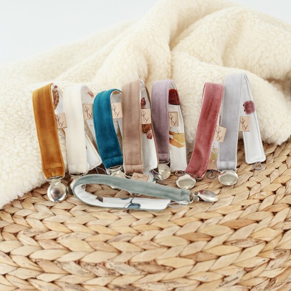 Velvet Baby Pacifier Chain Pacifier Pendant Pacifier Holder | Etsy