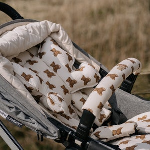 Baby Stroller Liner Pad, Stroller Cover - TEDDY BEARS, Universal ...
