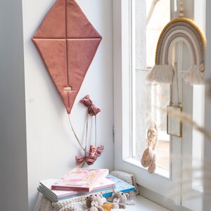 KITE Wall Decoration to Kids Room Velvet Hanging Decor, Child's Room ...