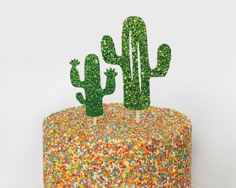 Cactus Cake Topper - Etsy