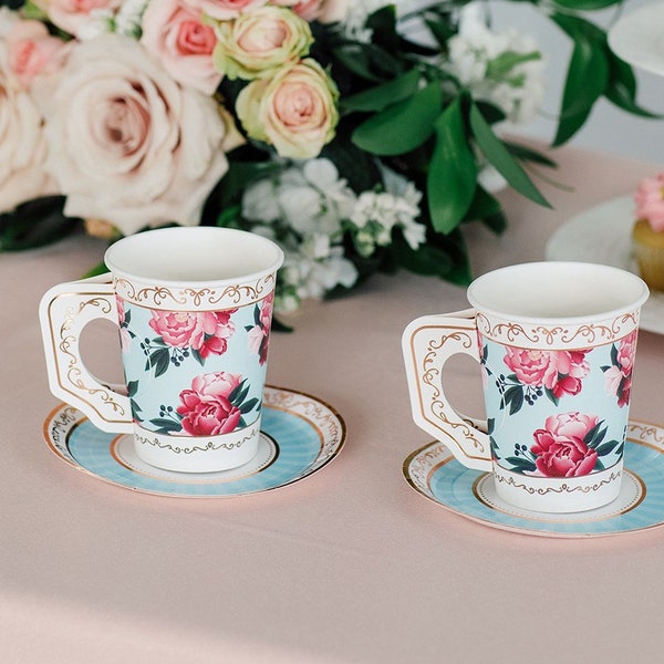 Paper Tea Cups - Etsy