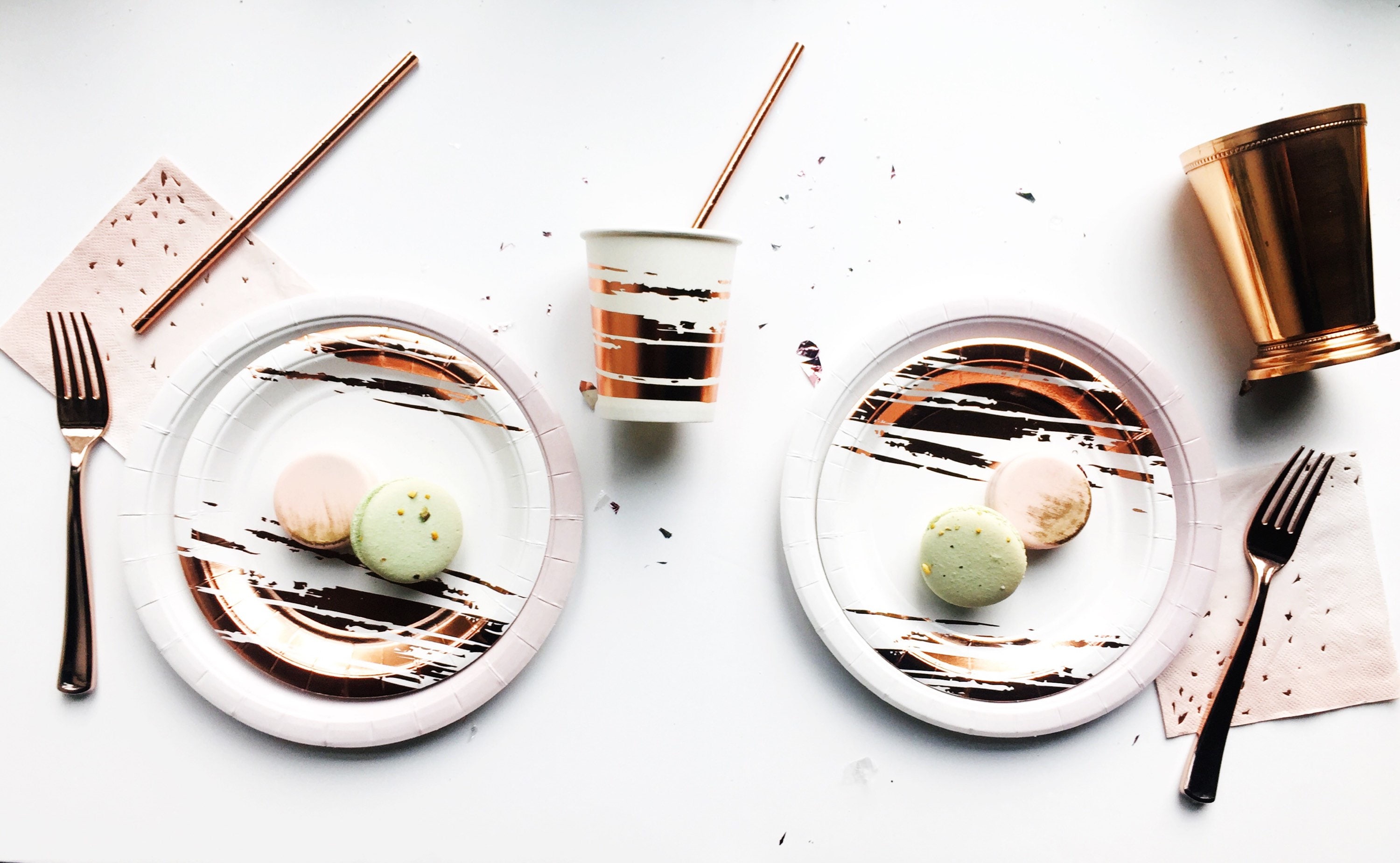 Rose Gold PARTY in a BOX KIT Rose Gold Party Kit Bridal | Etsy