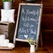 Rustic Chalkboard Wedding Sign Blackboard Wedding Sign - Etsy