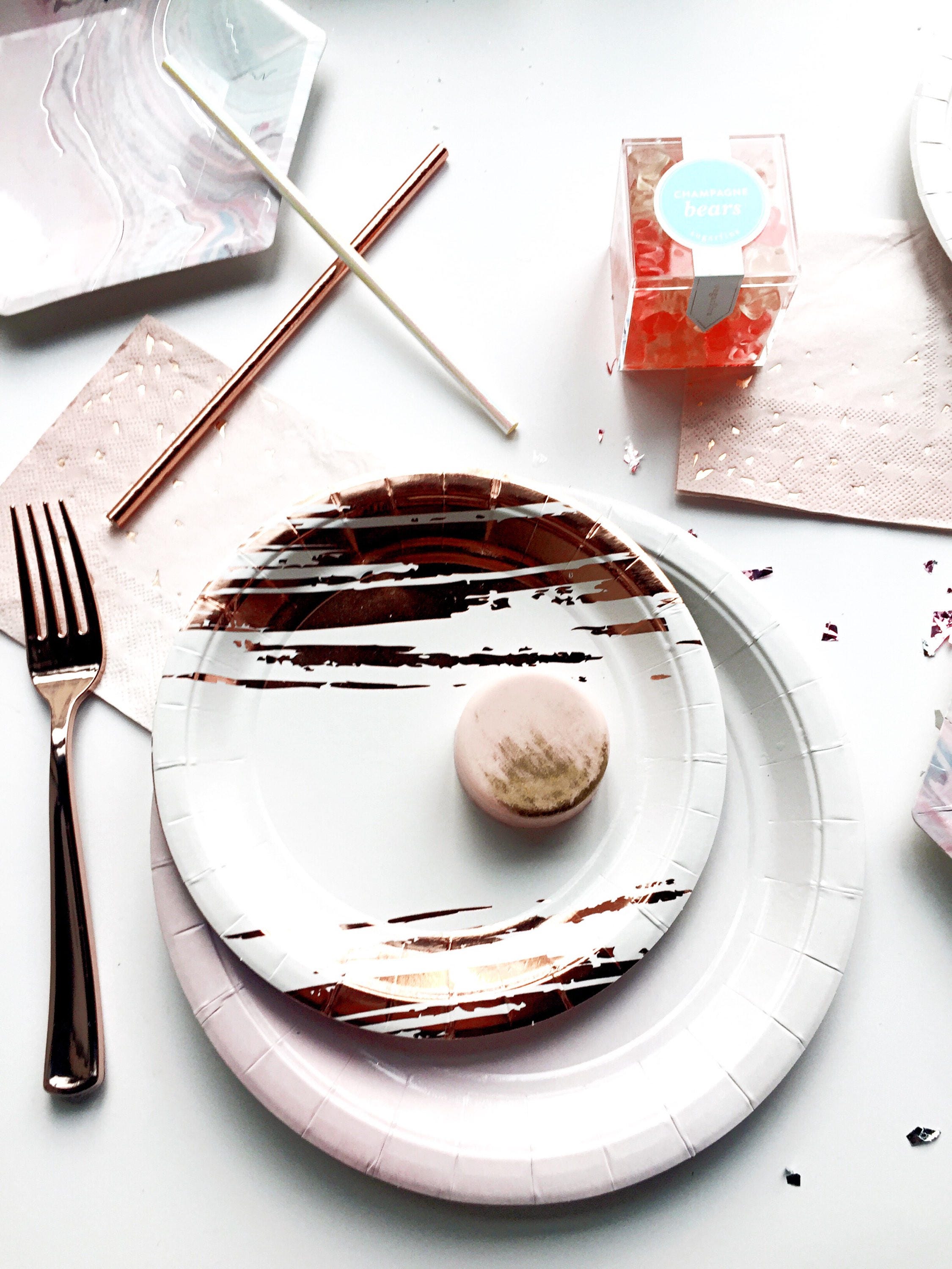 Rose Gold PARTY in a BOX KIT Rose Gold Party Kit Bridal | Etsy