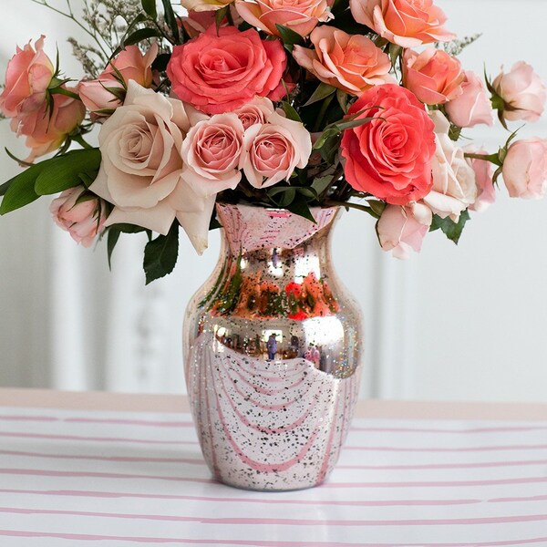 Rose Gold Vases - Etsy