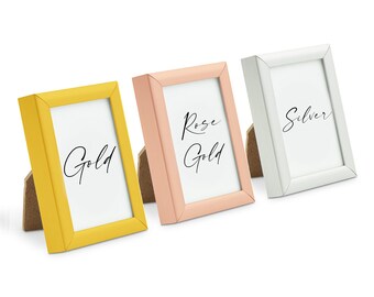 Gold Wedding Table Frames | Etsy