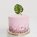 Monstera Leaf Cake Topper, Tropical Leaf Cake Topper, TROPICAL Birthday ...