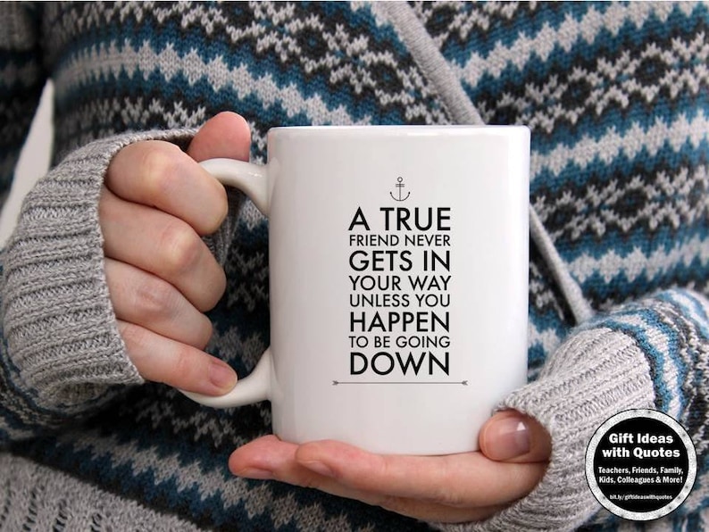 Friendship Gift Ideas, True Friend Quote, Friendship Gifts for Woman ...