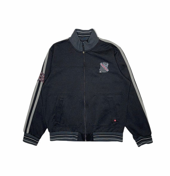 Vintage Quiksilver sweater full zipper Quiksilver track top | Etsy