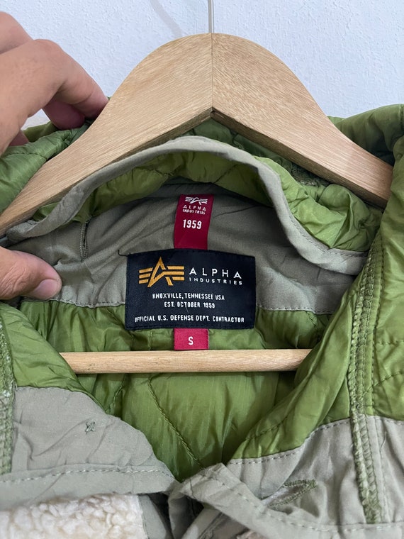 Hot Sale Rare vintage Alpha Industries sherpa jacket … - Gem