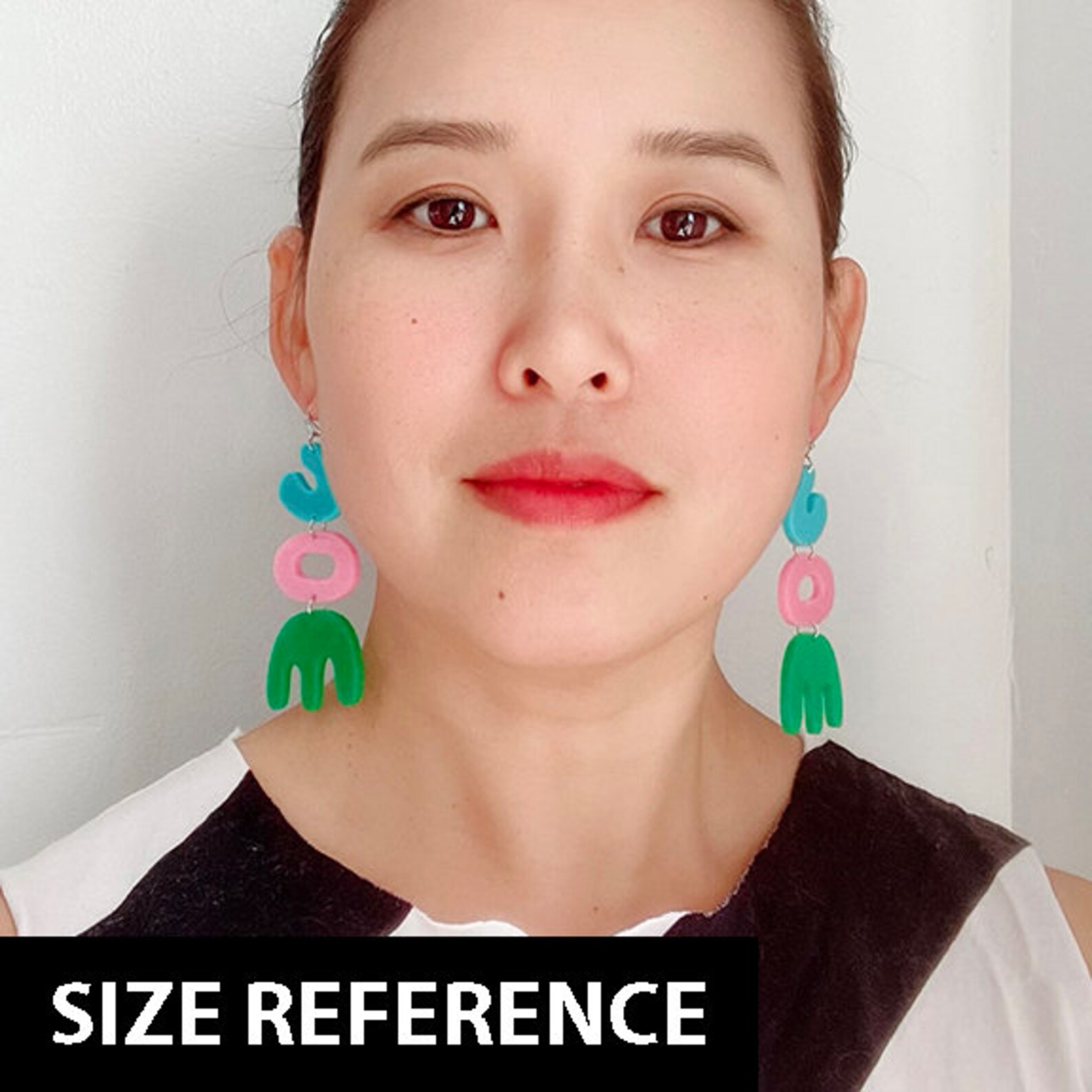 Acrylic Cutout Organic Shape Inspired Earrings // Artsy // Accessory ...