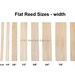 3/8 Flat Reed 1 Pound Approximately 225 Ft. - Etsy