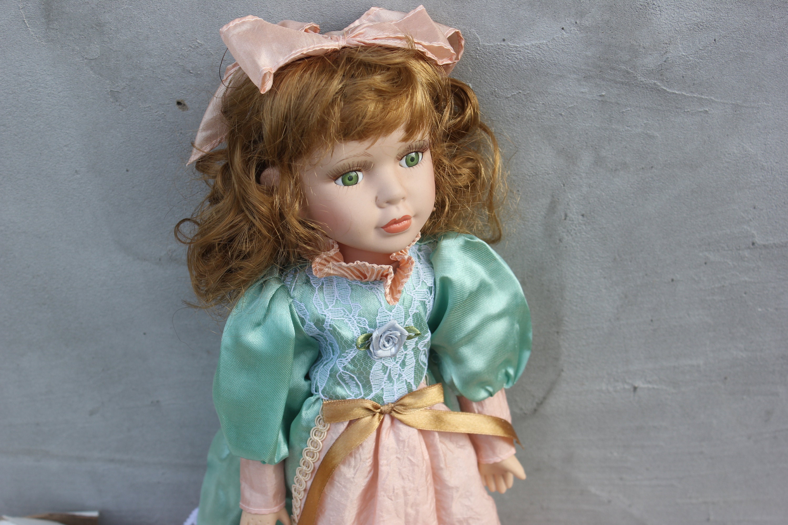 Porcelain Doll Collectible German Puppe With Certificate in Box - Etsy