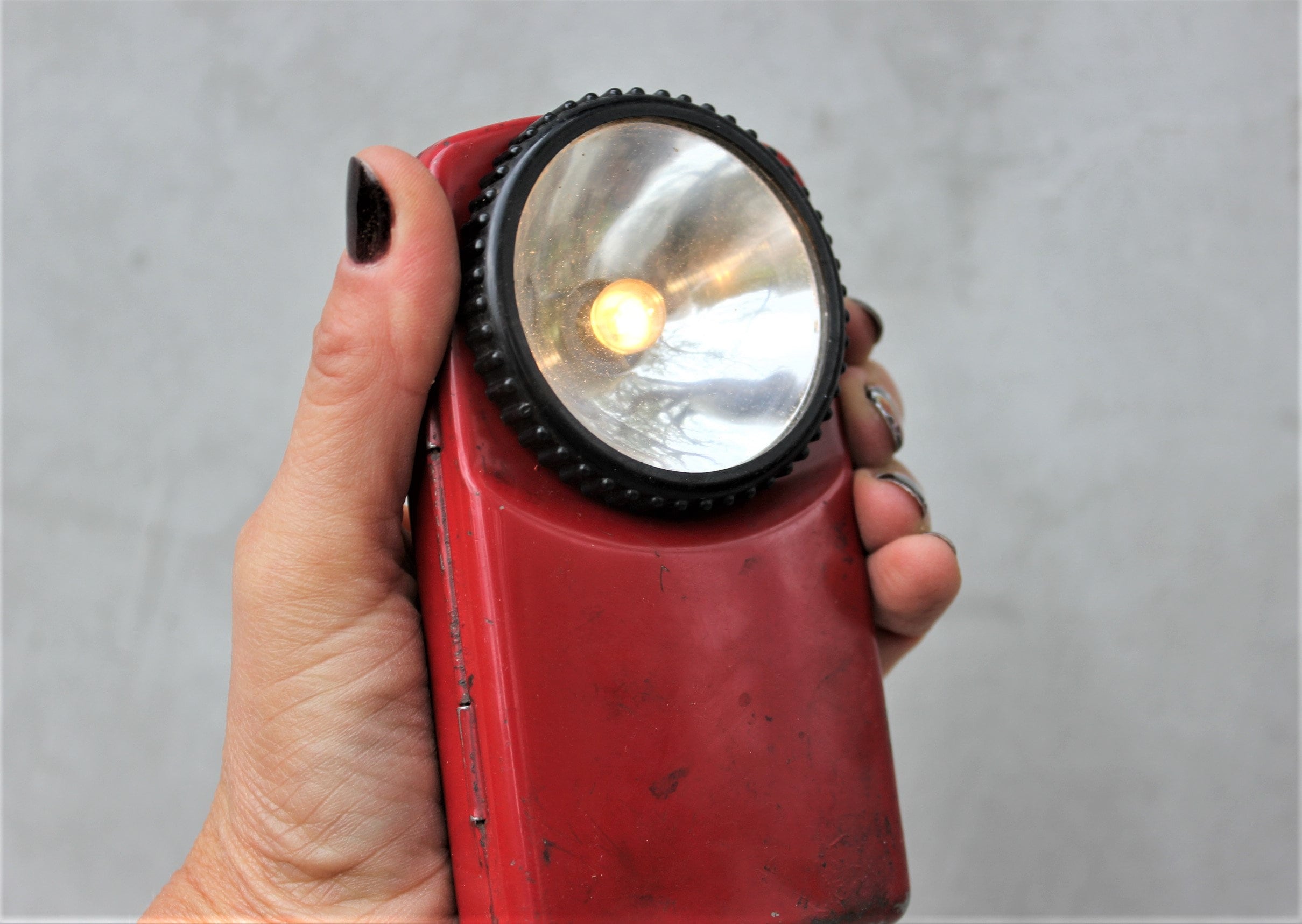 Vintage Army Flashlight Lantern Morse Button Lantern Signal | Etsy