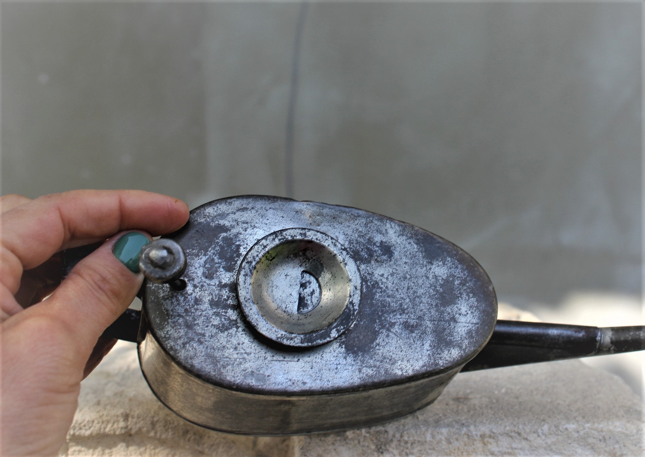 Vintage metal oiler Mechanic Oil can oil Machine oil dispenser | Etsy