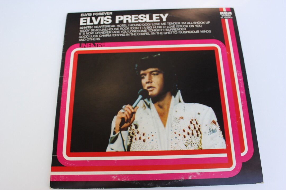 Elvis Presley, Elvis Forever, 32 Hits Greatest Hits Double Vinyl Album ...