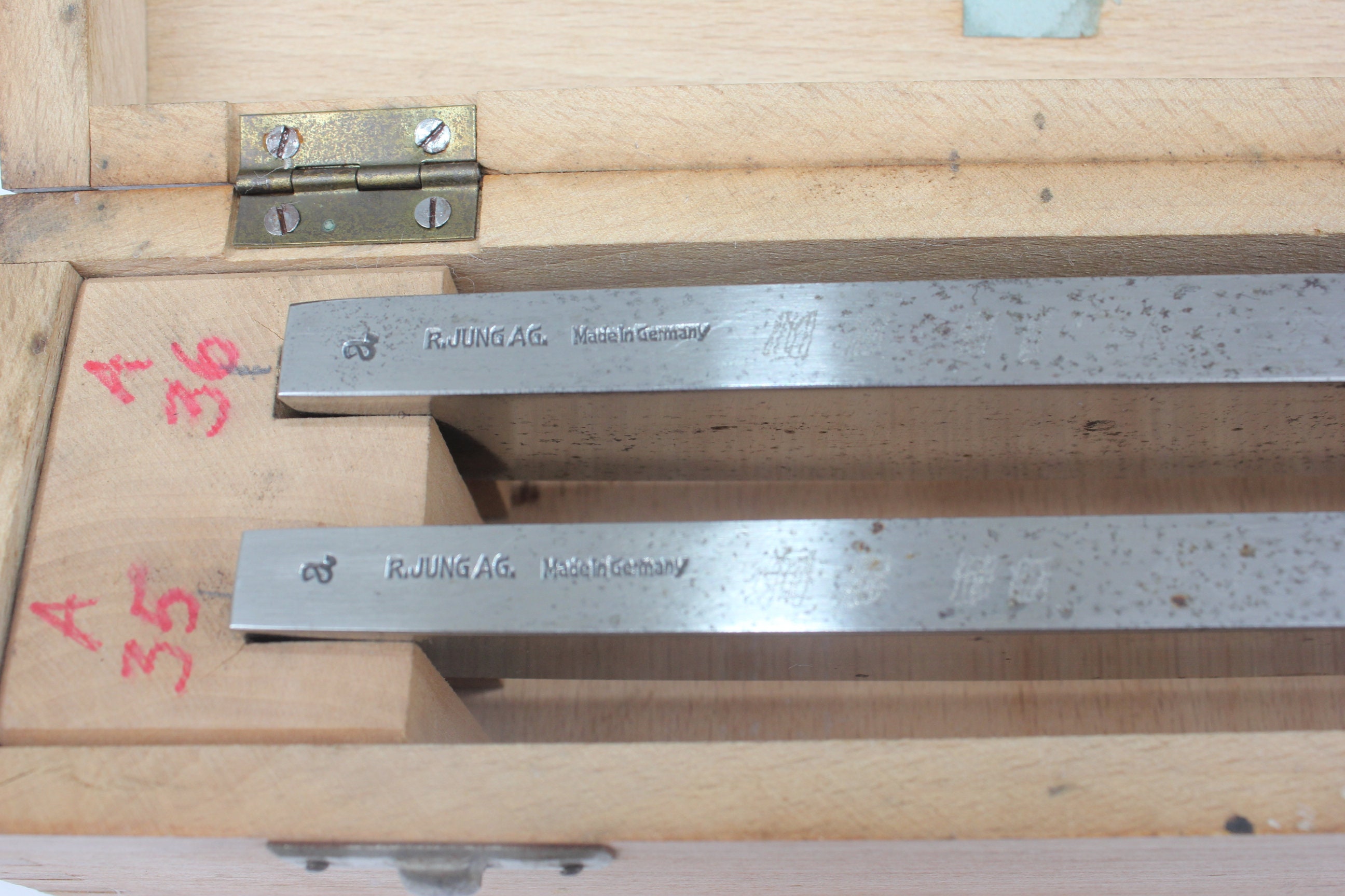 Vintage Pair of Microtome Knives Jung AG Heidelberg Microtome - Etsy ...